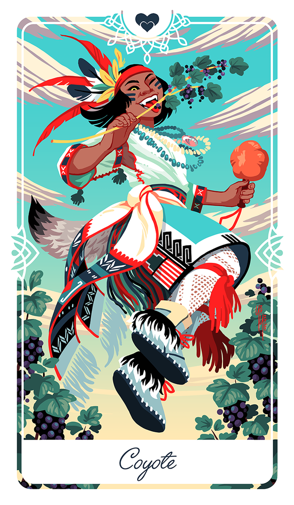 Coyote - Oracle Deck Print – Yoshi Yoshitani