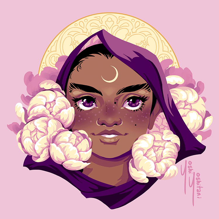 Triple Goddess - Mini Print Trio – Yoshi Yoshitani